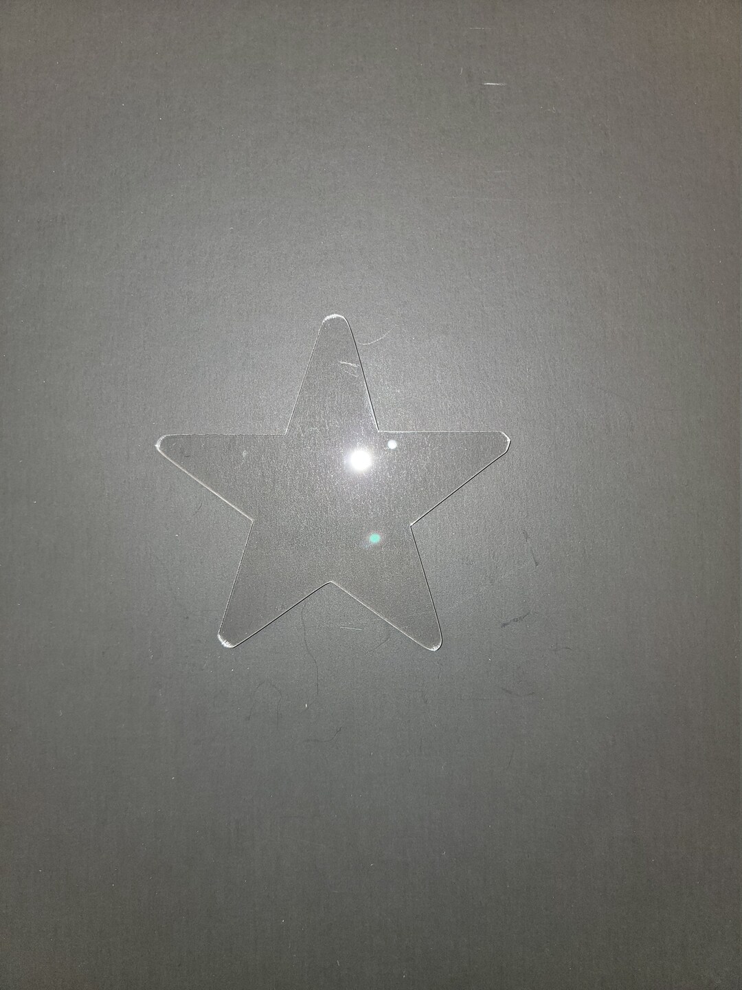 Rounded Star Clear Acrylic Plexiglass Shapes, Multiple Thicknesses - Etsy