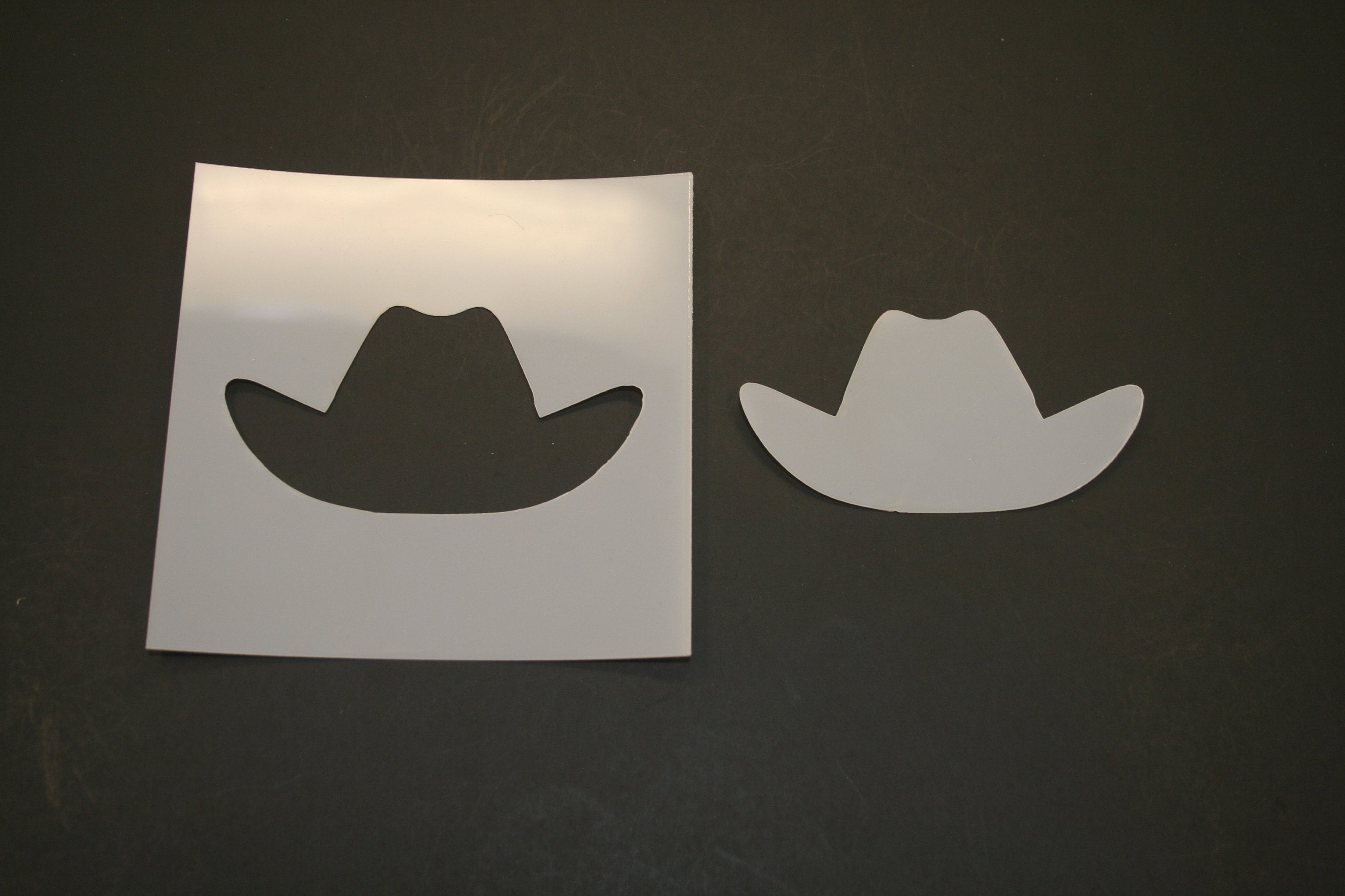 Cowboy Hat Stencil