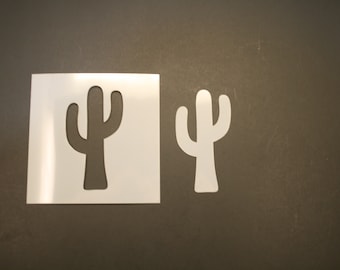 Cactus Stencil Reusable Cactus Stencil Art Stencil DIY Craft Stencil ...