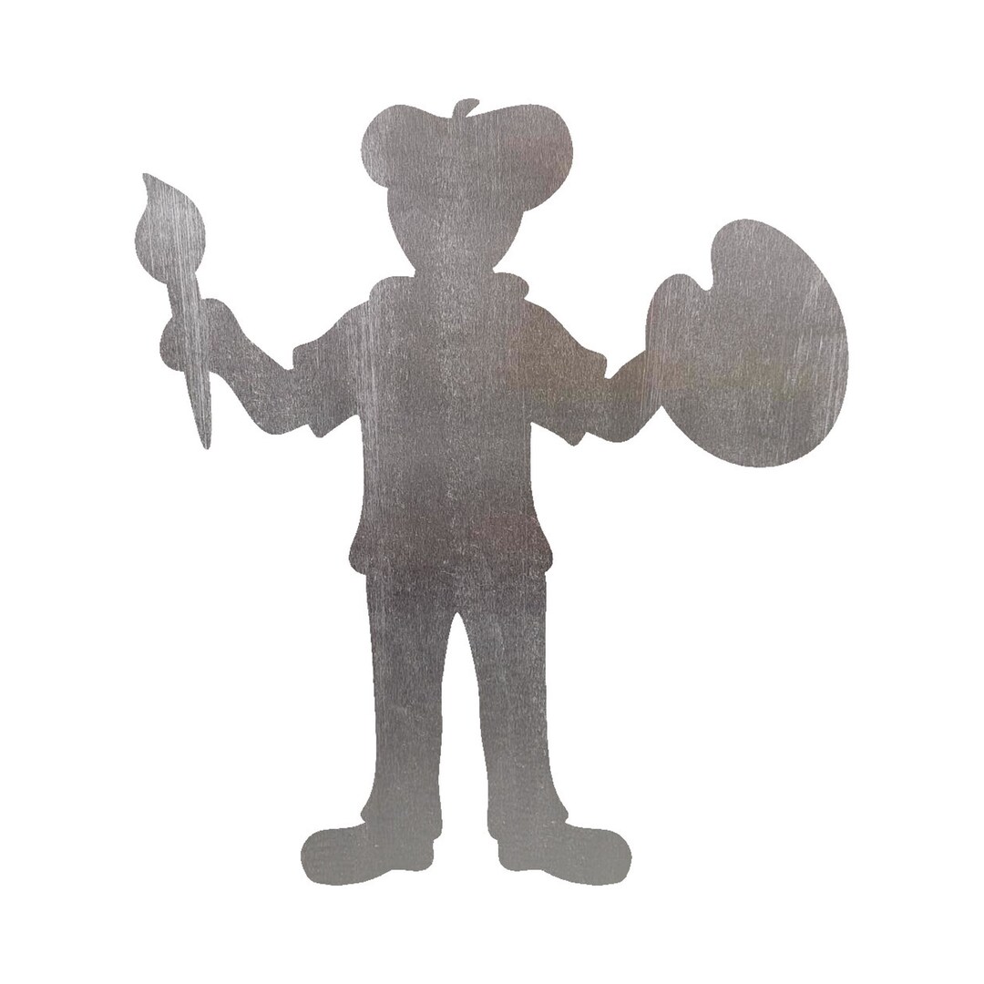 Artist Steel Cut Out Shape Metal Art Decoration Home Decor Craft Supply ...