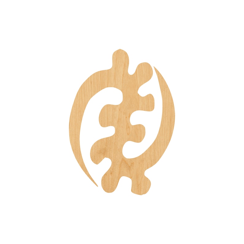 Gye Nyame Laser Cut Out Wood Shape Craft Supply - Woodcraft Cutout - Etsy