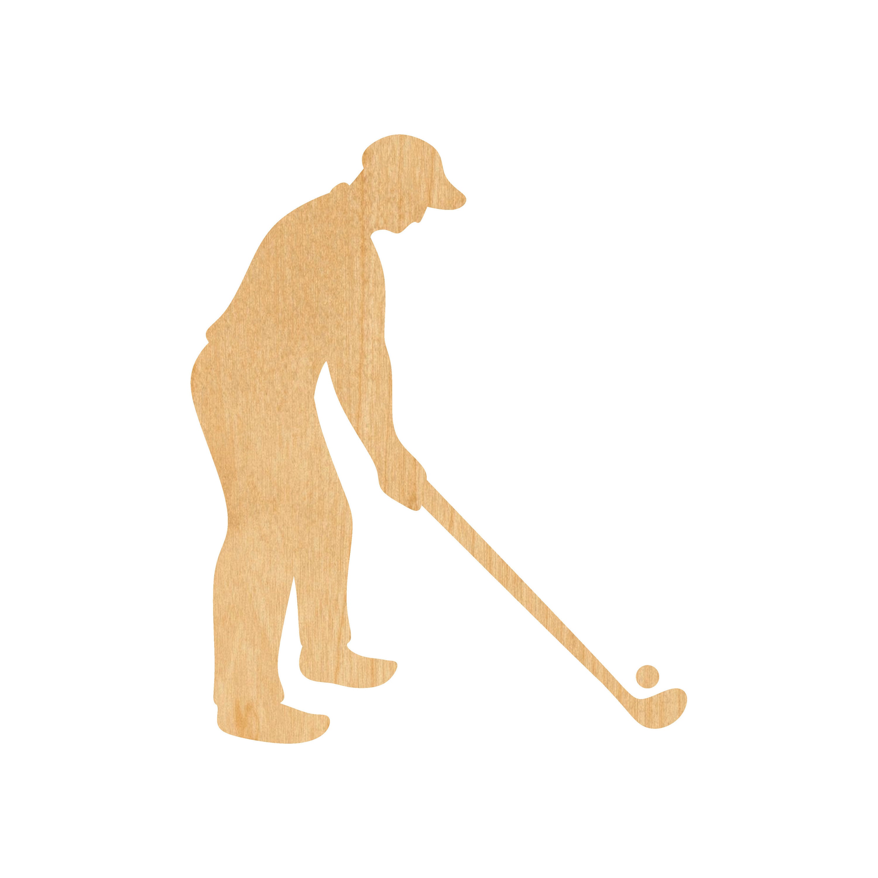 Golfer Laser Cut Out Wood Shape Craft Supply - Woodcraft Cutout - Etsy