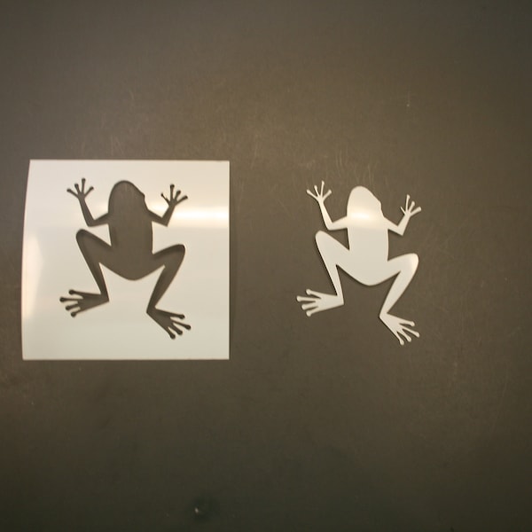 Frog Stencil - Etsy