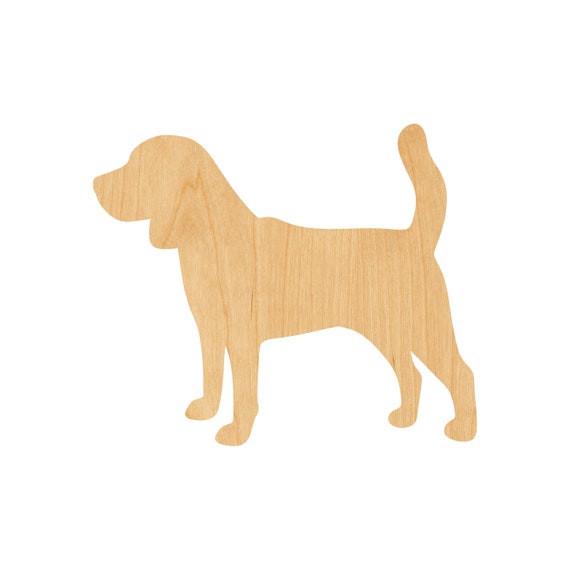 Beagle Laser Cut Out Wood Shape Craft Supply Woodcraft - Etsy