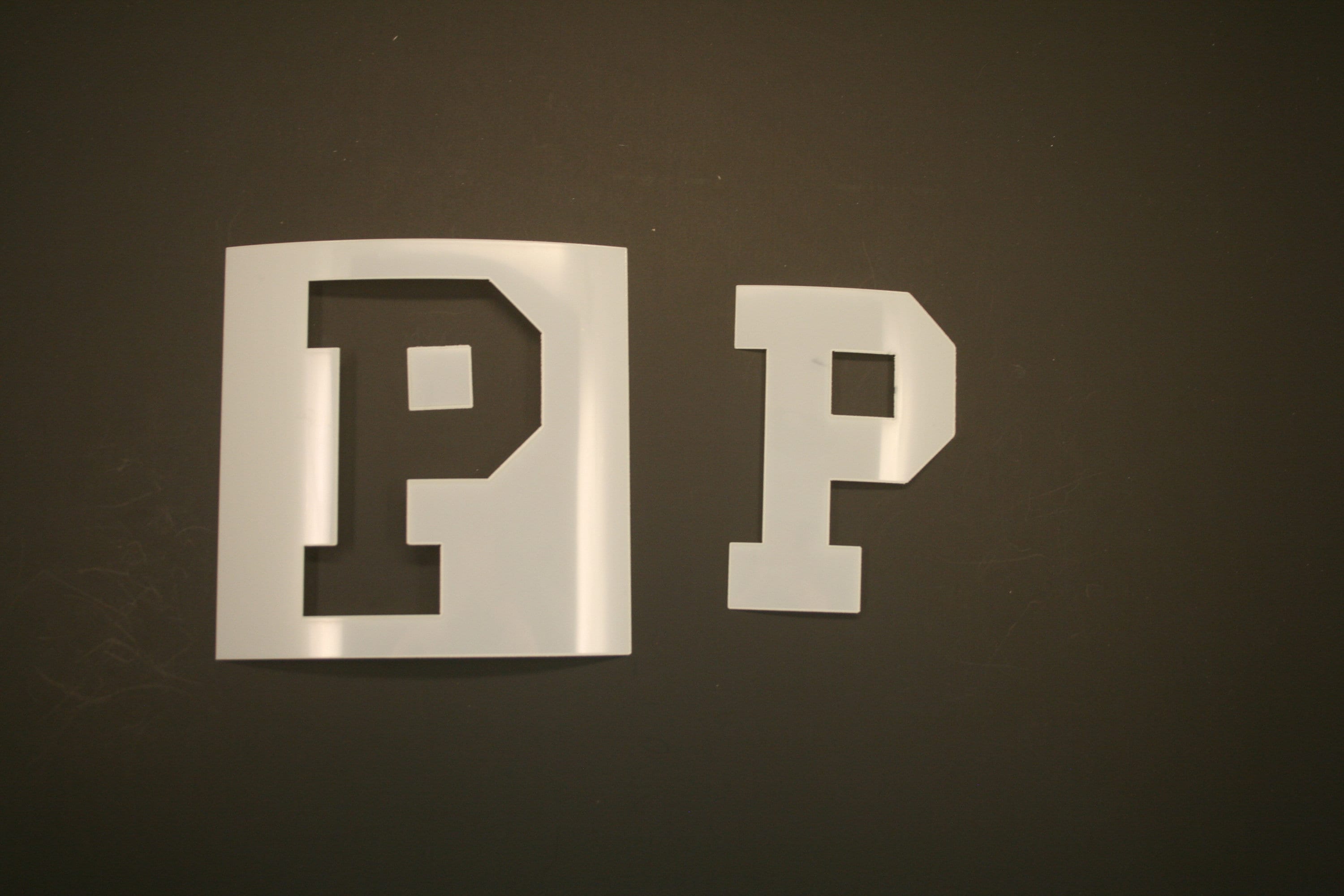 Letter P Reusable Mylar Stencil Art Supplies - Etsy
