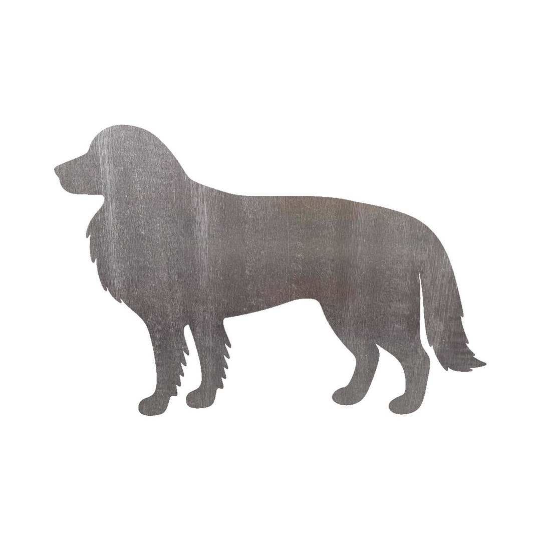 Border Collie Steel Cut Out Shape Metal Art Decoration Home Decor Craft ...