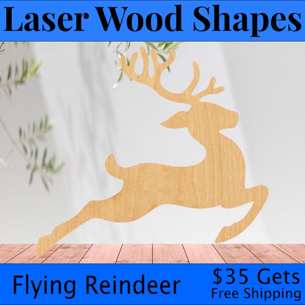 Reindeer Cut Outs - Etsy