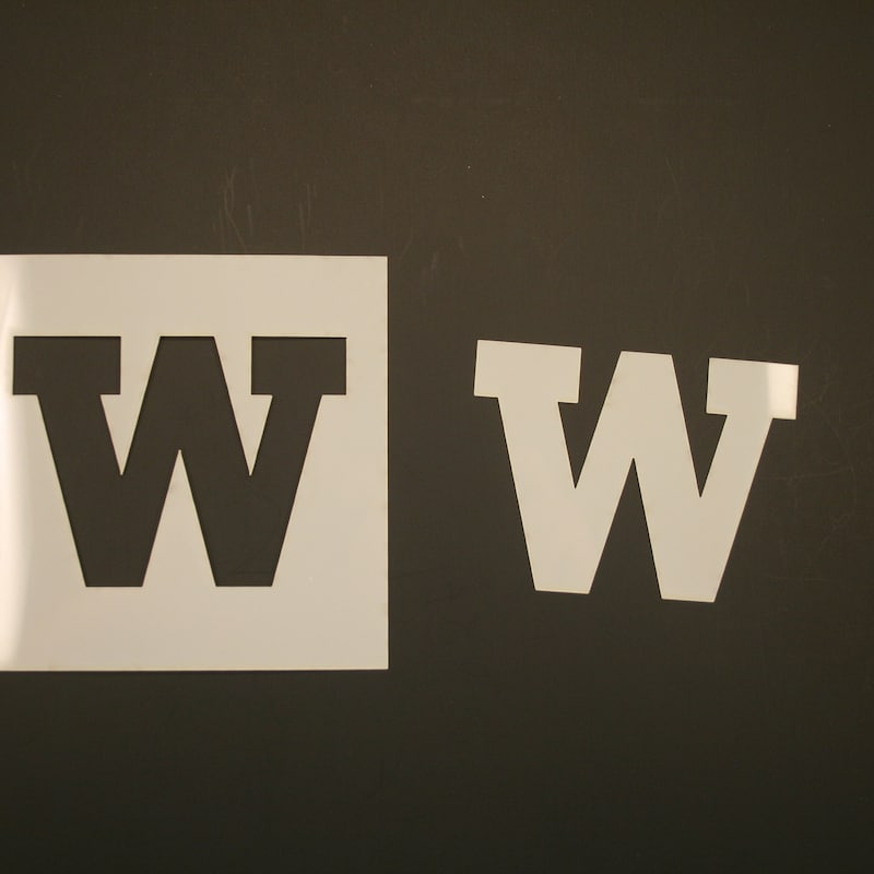 Letter Stencils Large - Etsy