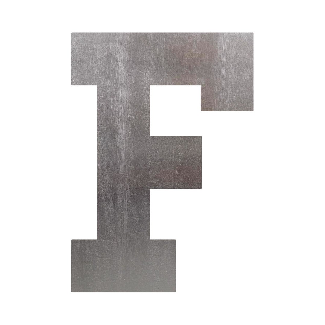 Letter F Steel Cut Out Shape Metal Art Decoration Home Decor Craft ...