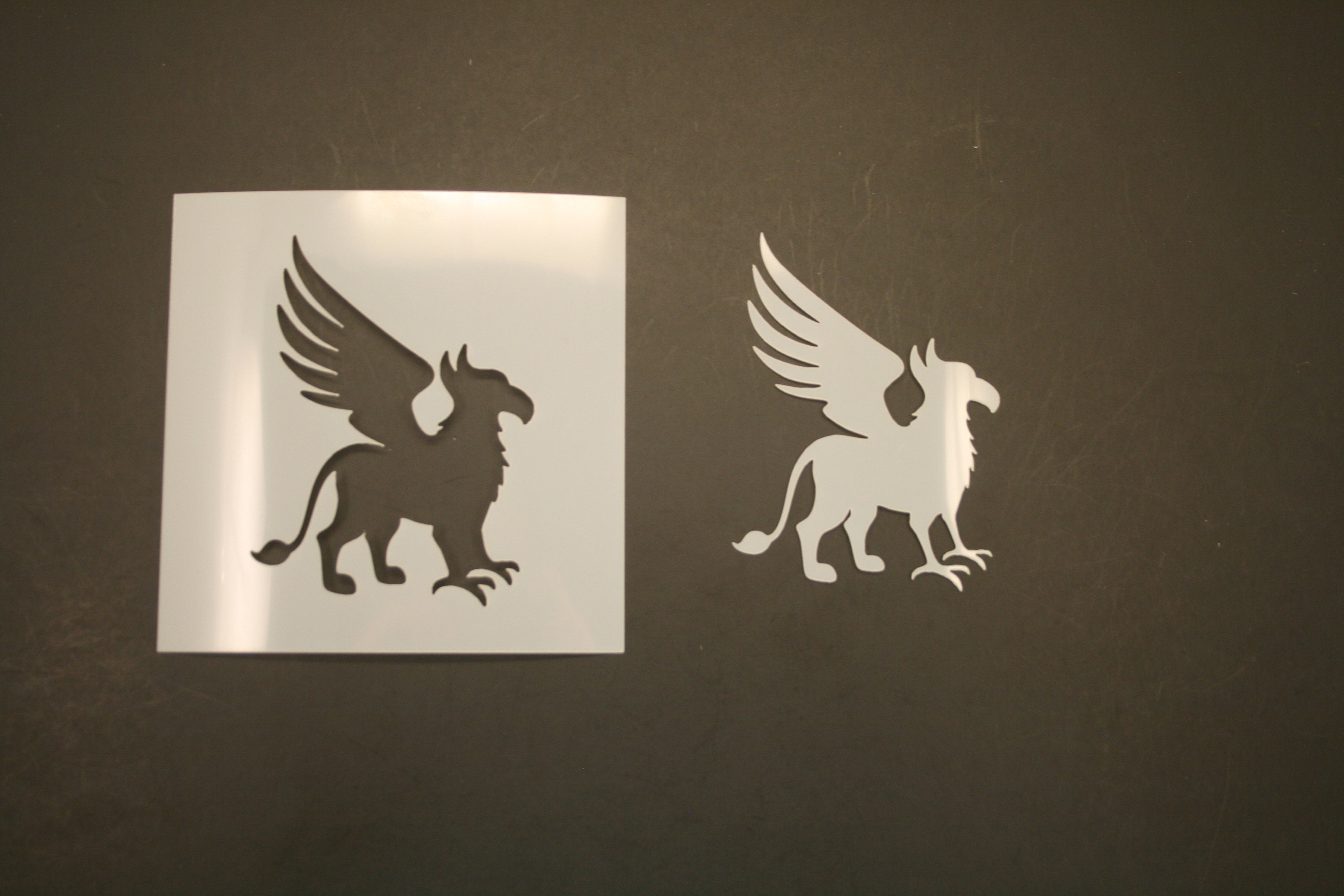Griffin Reusable Mylar Stencil Art Supplies - Etsy UK