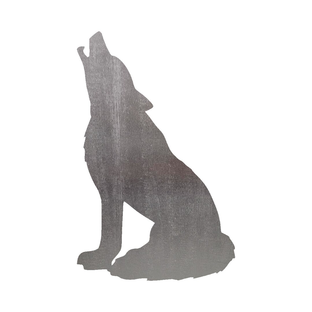 Wolf 3 Steel Cut Out Shape Metal Art Decoration Home Decor Craft Supply ...