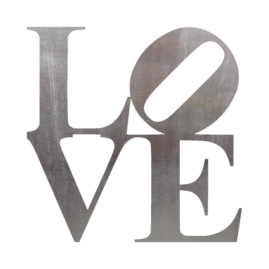 Love Steel Cut Out Shape Metal Art Decoration Home Decor Craft Supply ...