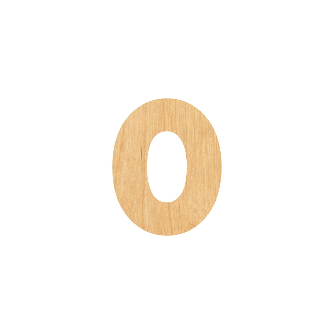 Lowercase Letter O Laser Cut Out Wood Shape Craft Supply - Etsy