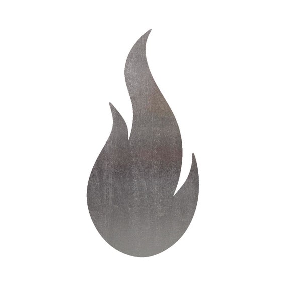 Flame Steel Cut Out Shape Metal Art Decoration Home Decor - Etsy