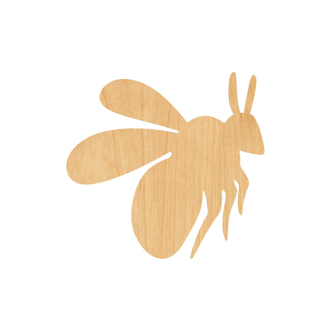 Bumble Bee Laser Cut Out Wood Shape Craft Supply - Woodcraft Cutout - Etsy