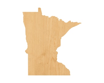 Minnesota Cut Out - Etsy