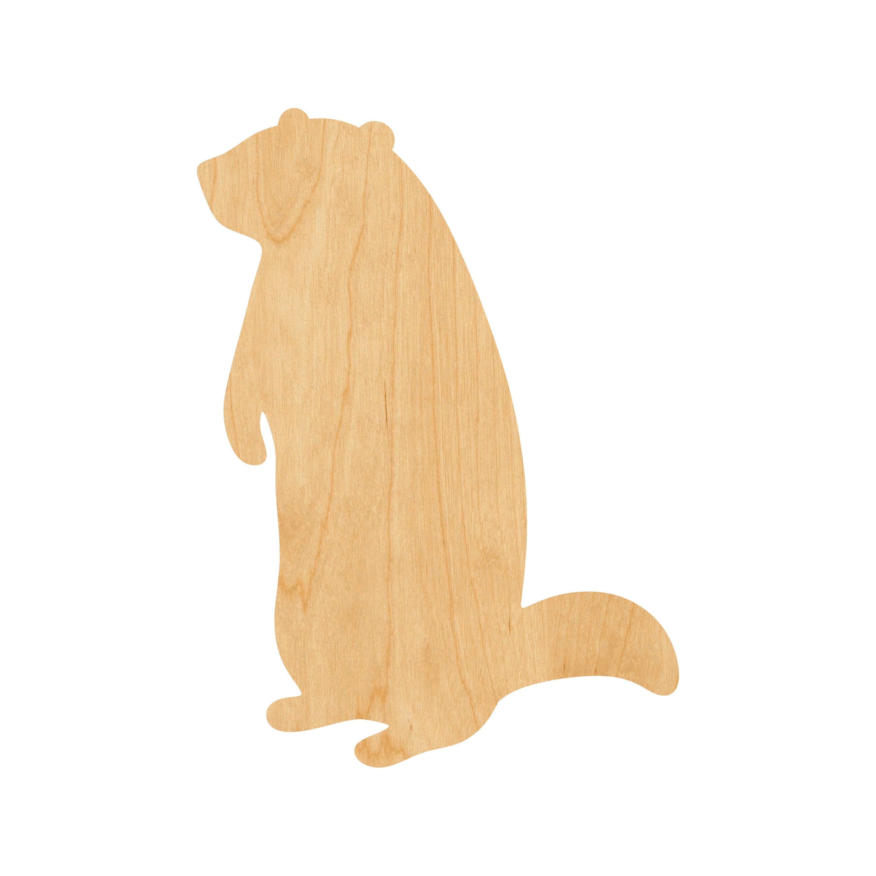 Groundhog Laser Cut Out Wood Shape Craft Supply – Woodcraft Cutout - Etsy