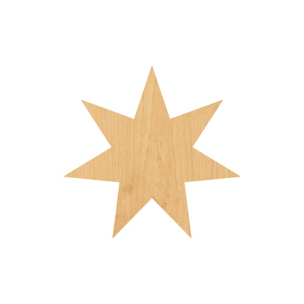 Seven Pointed Star - Etsy