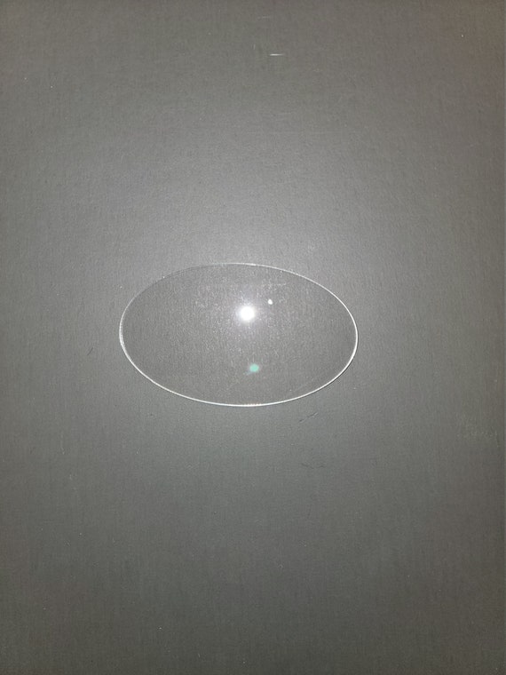 Oval Clear Acrylic Plexiglass Shapes Multiple Thicknesses | Etsy