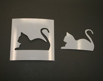 Cat Stencil Reusable Cat Stencil Art Stencil DIY Craft Stencil ...