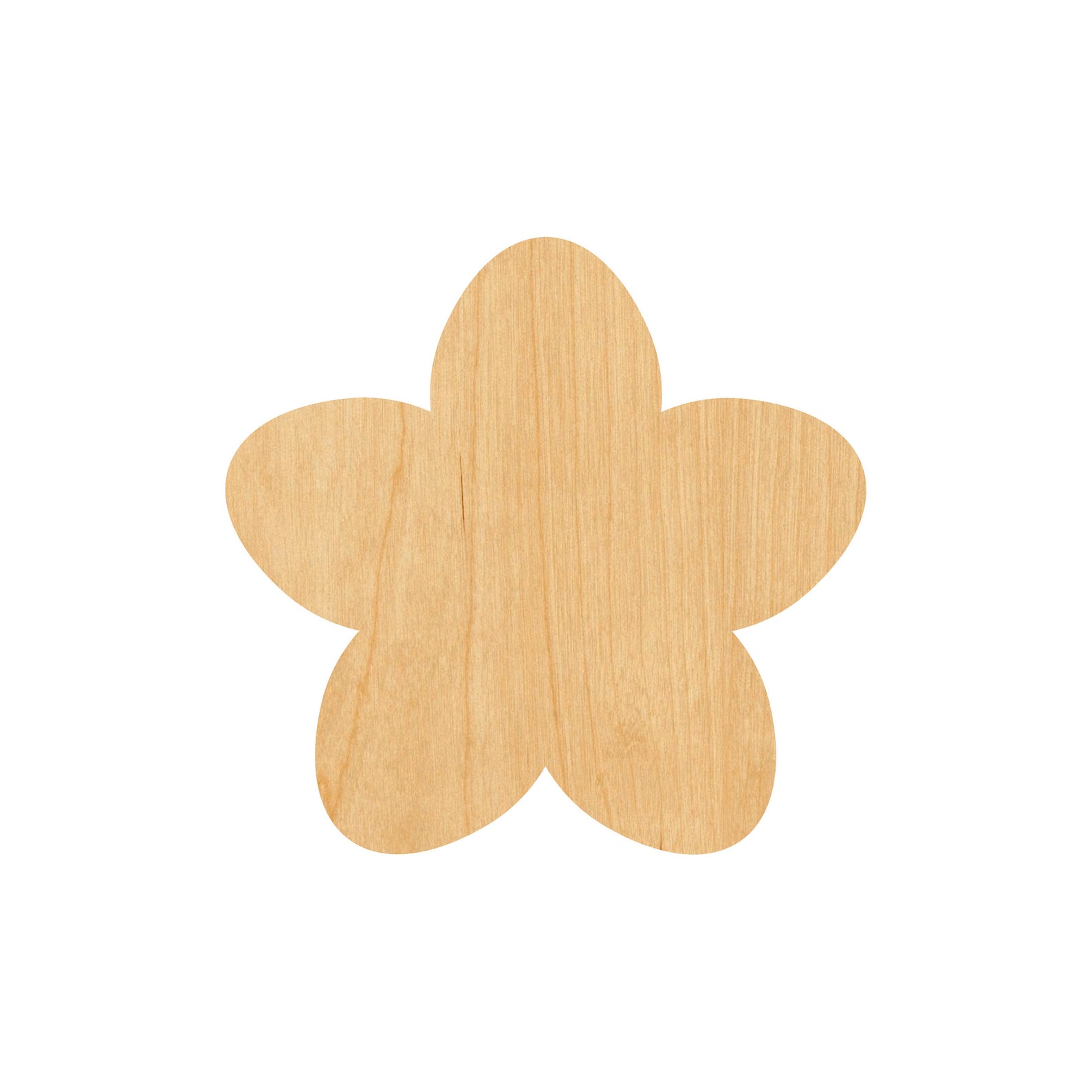 Cherry Blossom Laser Cut Out Wood Shape Craft Supply - Etsy