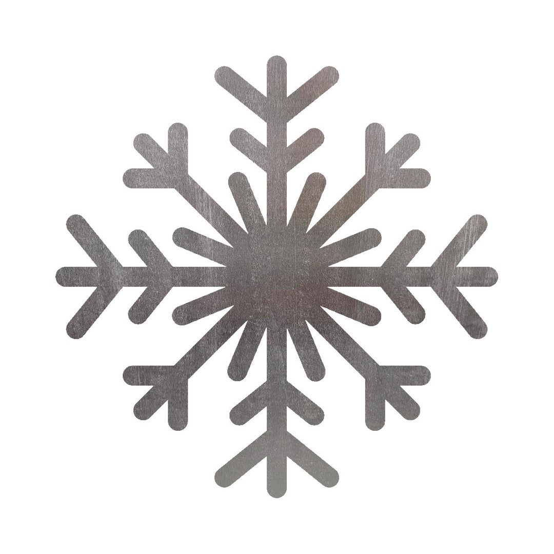 Snowflake Steel Cut Out Shape Metal Art Decoration Home Decor Craft ...
