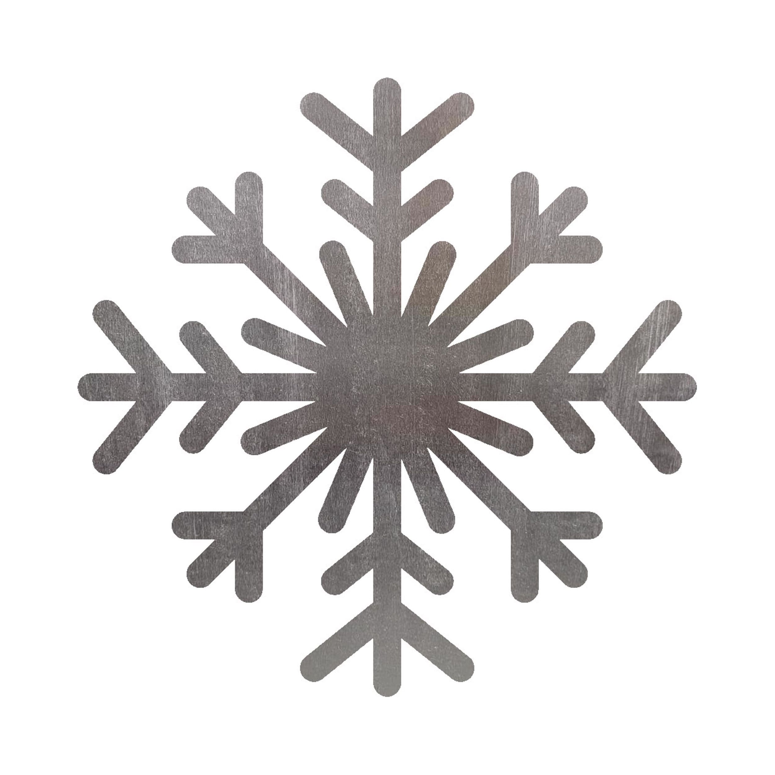 Snowflake Steel Cut Out Shape Metal Art Decoration Home Decor Craft ...