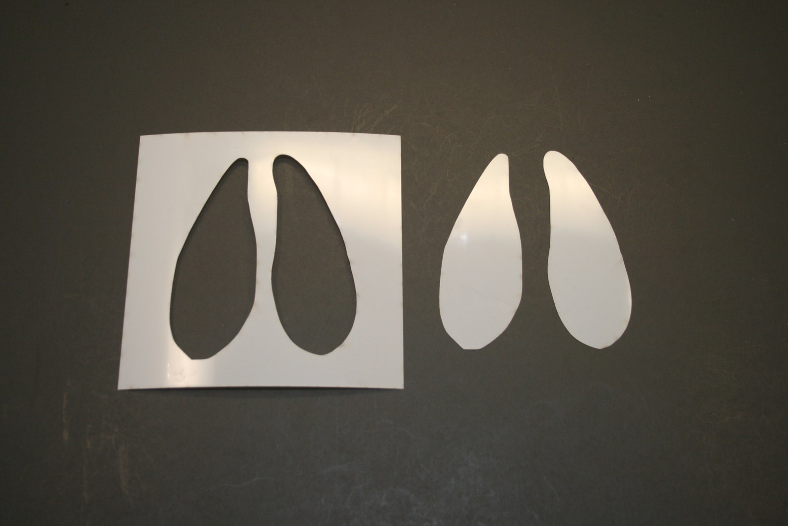 Deer Hoof Prints Reusable Mylar Stencil - Art Supplies - Etsy