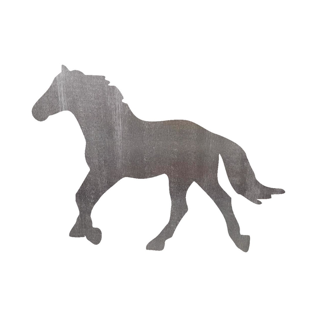 Horse 2 Steel Cut Out Shape Metal Art Decoration Home Decor Craft ...