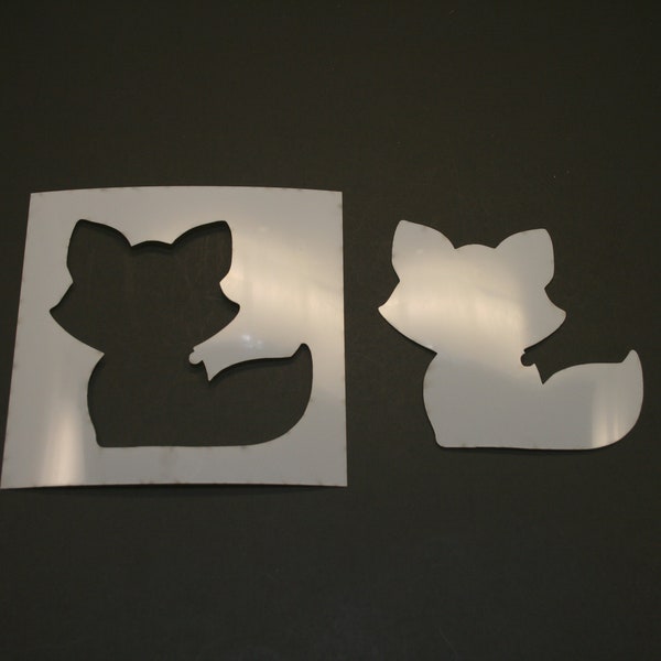 Fox Stencil - Etsy