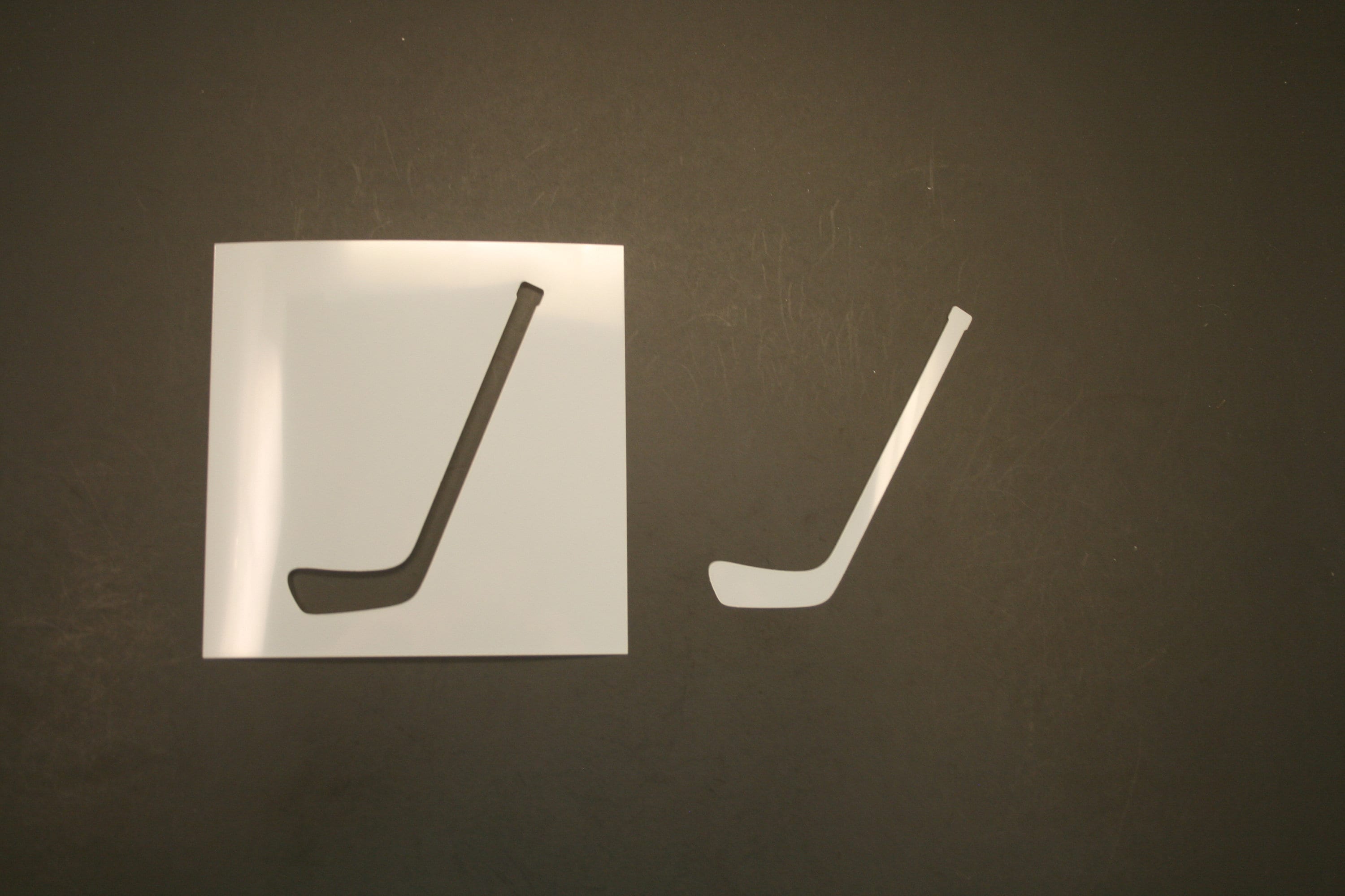 Hockey Stick Reusable Mylar Stencil Art Supplies - Etsy