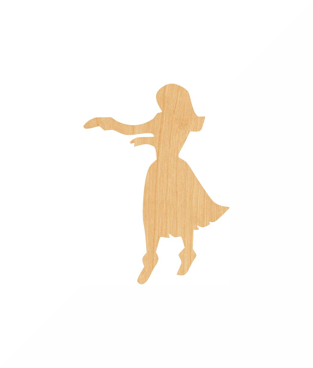 Hula Girl 2 Laser Cut Out Wood Shape Craft Supply - Woodcraft Cutout - Etsy