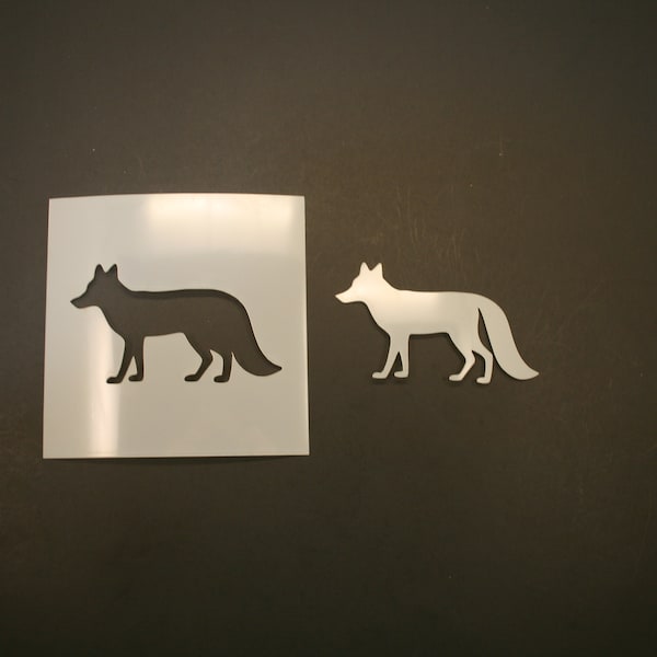 Fox Stencil - Etsy