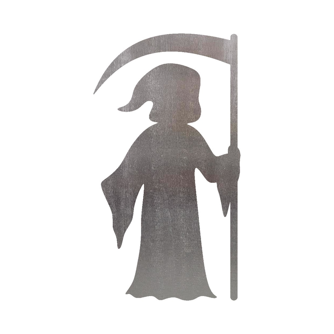 Grim Reaper 1 Steel Cut Out Shape Metal Art Decoration Home Decor Craft ...