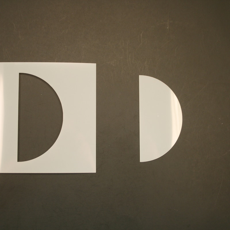 Half Circle Wall Decal - Etsy