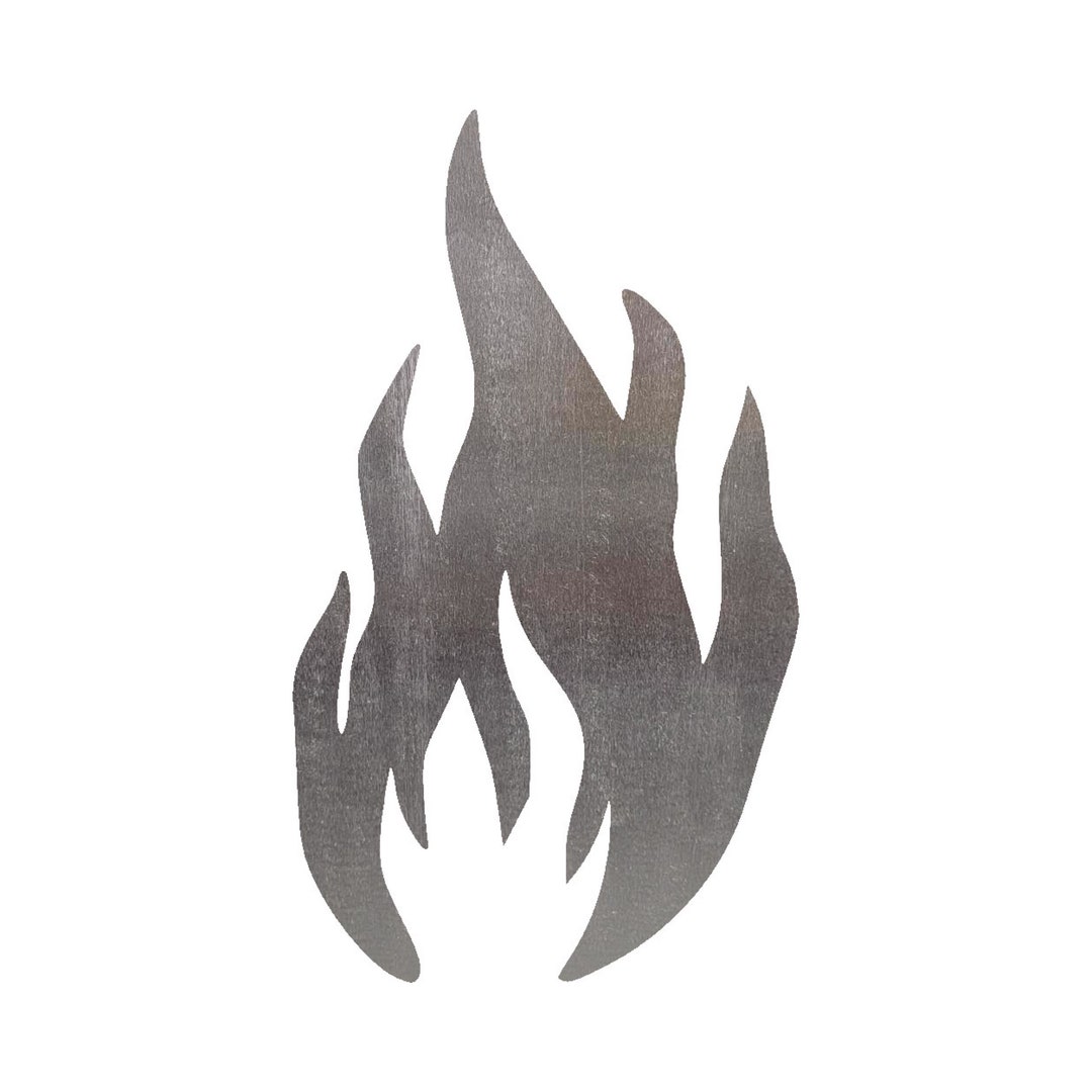 Fire 1 Steel Cut Out Shape Metal Art Decoration Home Decor Craft Supply ...