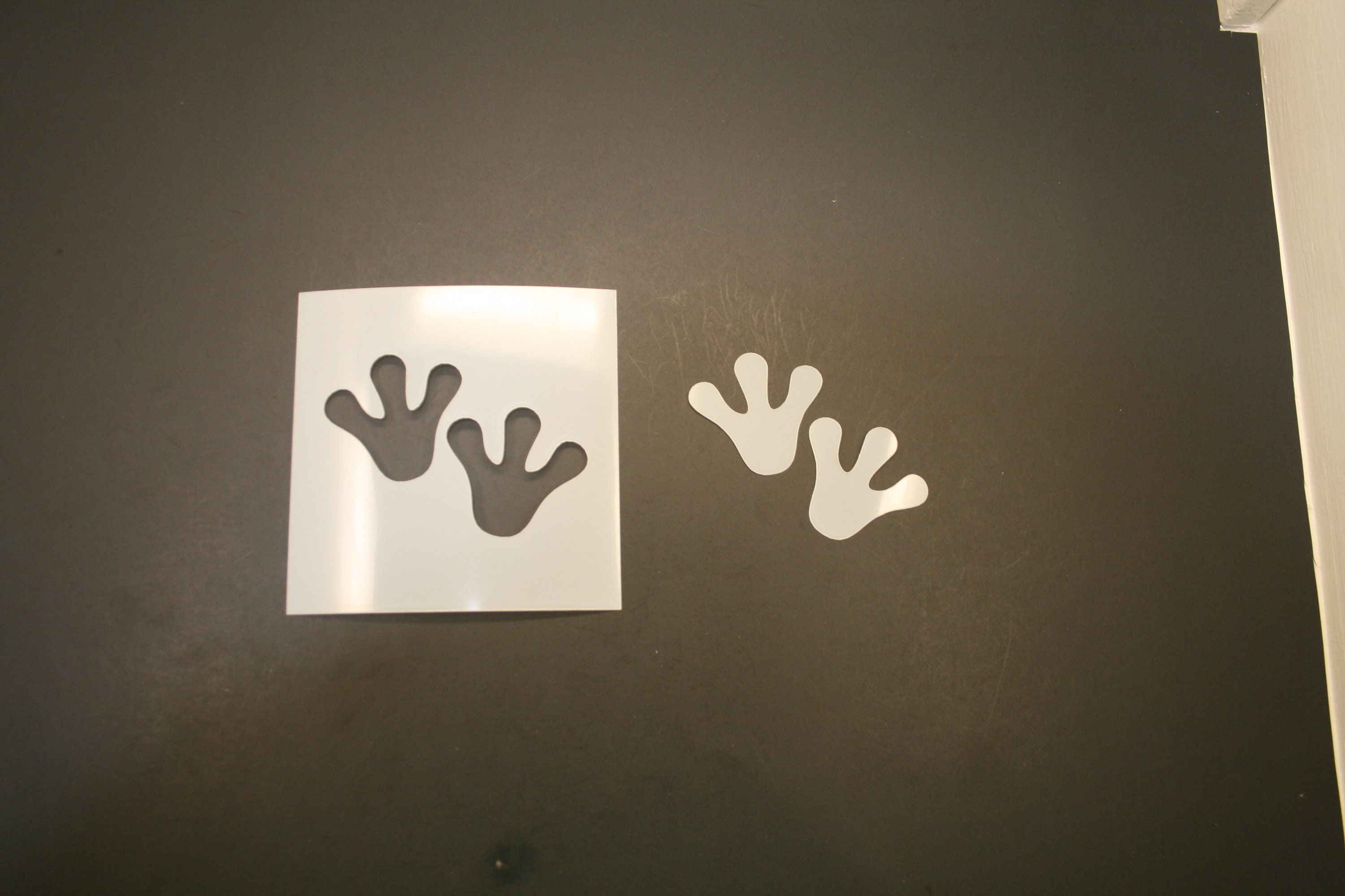 Frog Feet Reusable Mylar Stencil Art Supplies - Etsy