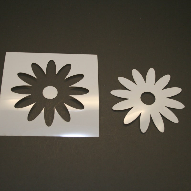 Daisy Stencil - Etsy