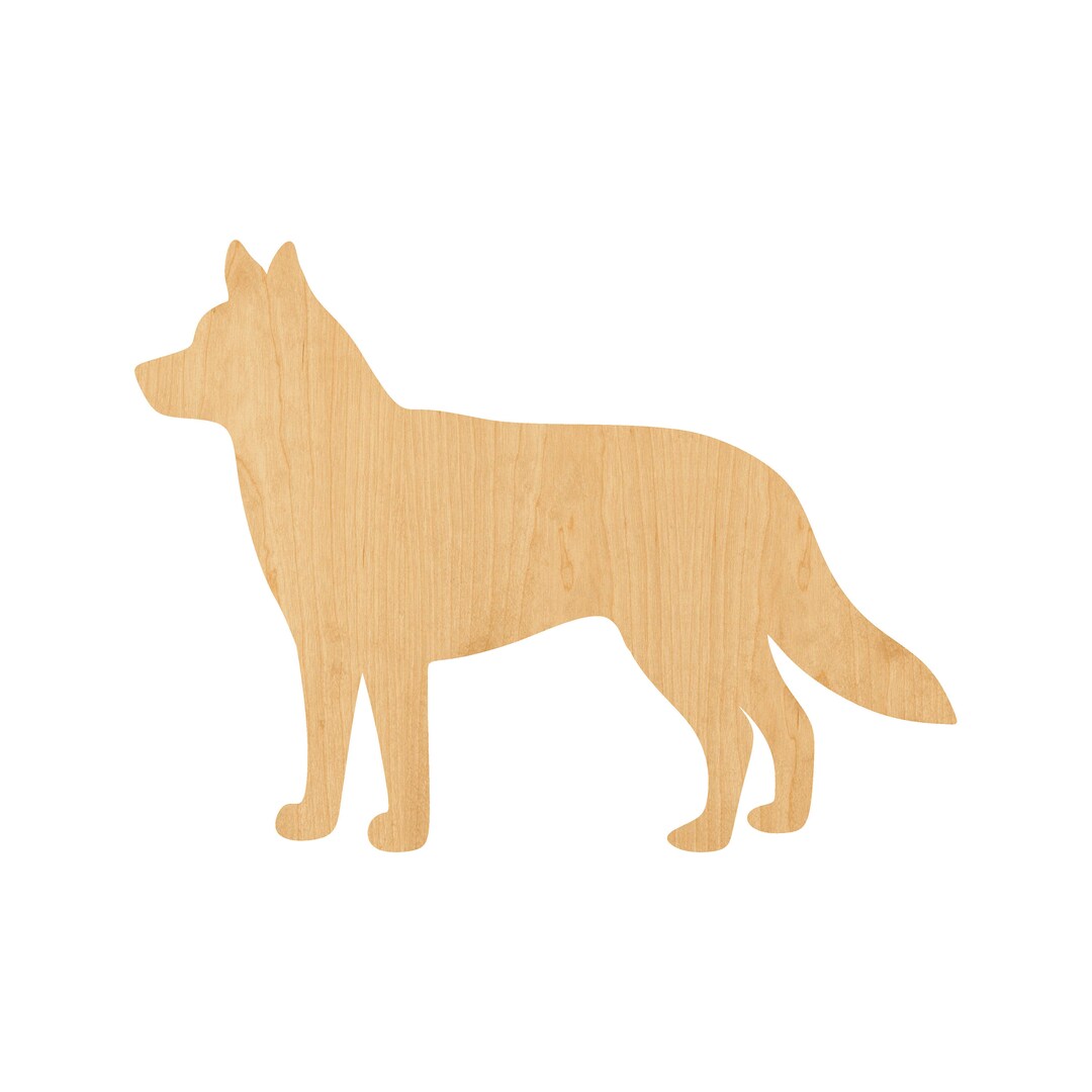Husky Laser Cut Out Wood Shape Craft Supply – Woodcraft Cutout - Etsy