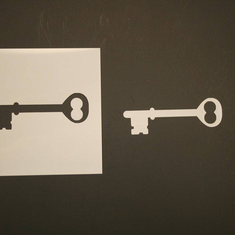 Key Stencil - Etsy