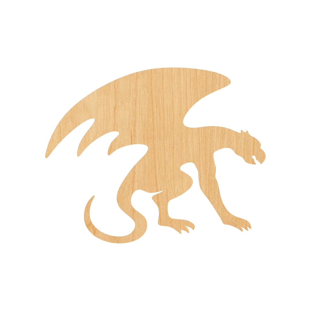 Gargoyle Laser Cut Out Wood Shape Craft Supply - Woodcraft Cutout - Etsy