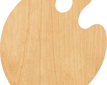 Paper 25 Paint Palette Die Cuts Artist Palette Cut Outs Paint Palette ...