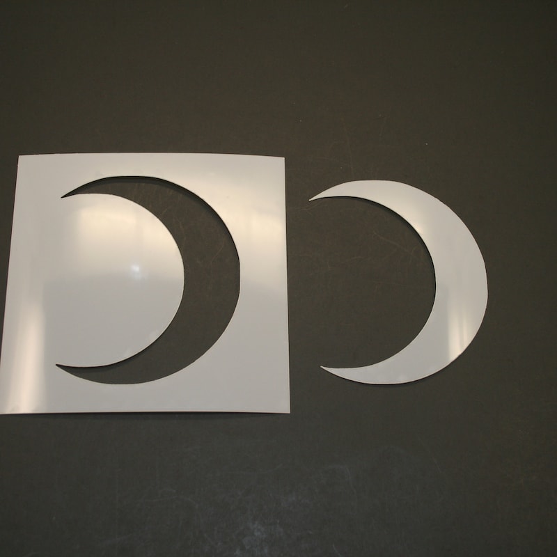 Moon Stencil - Etsy