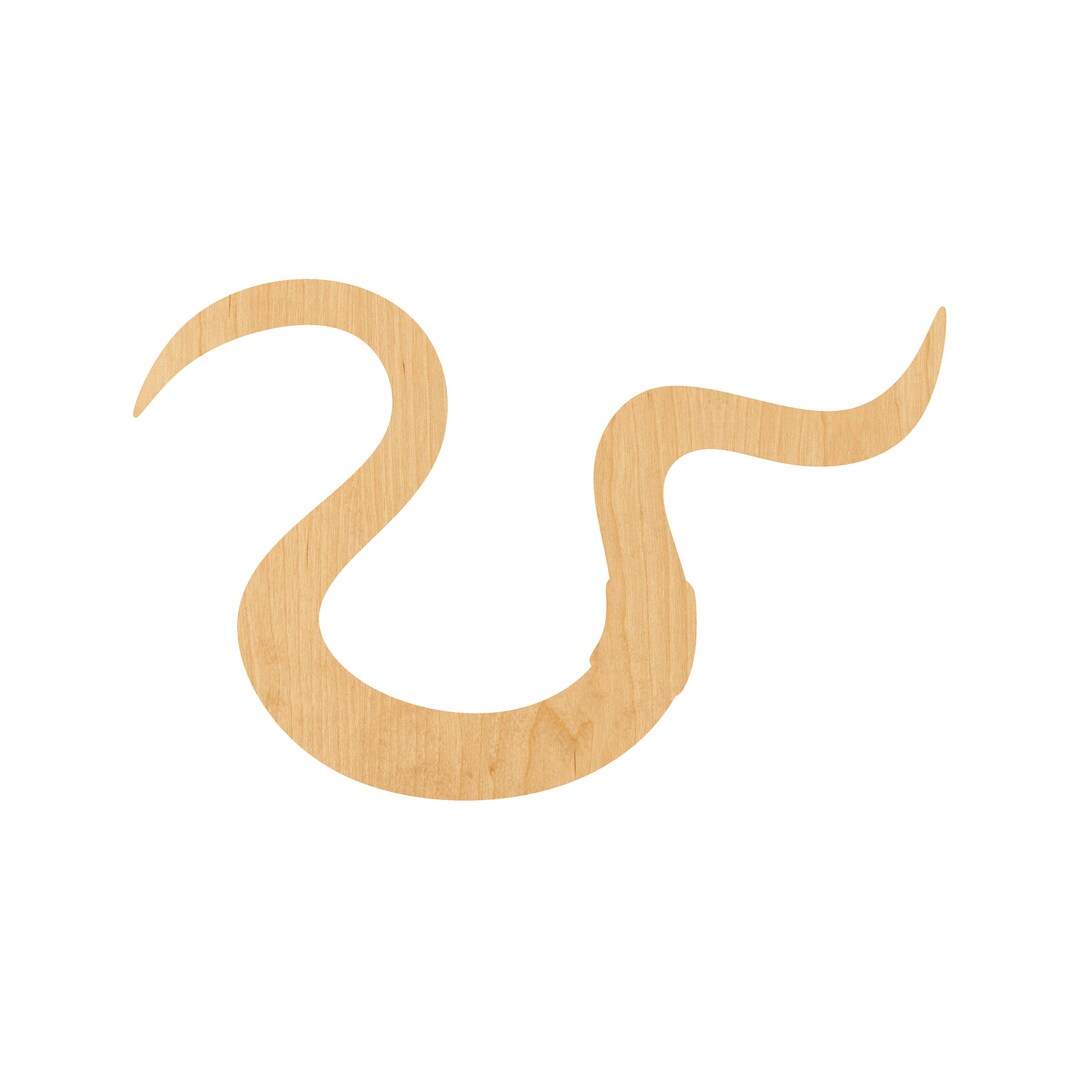 Worm Laser Cut Out Wood Shape Craft Supply – Woodcraft Cutout - Etsy