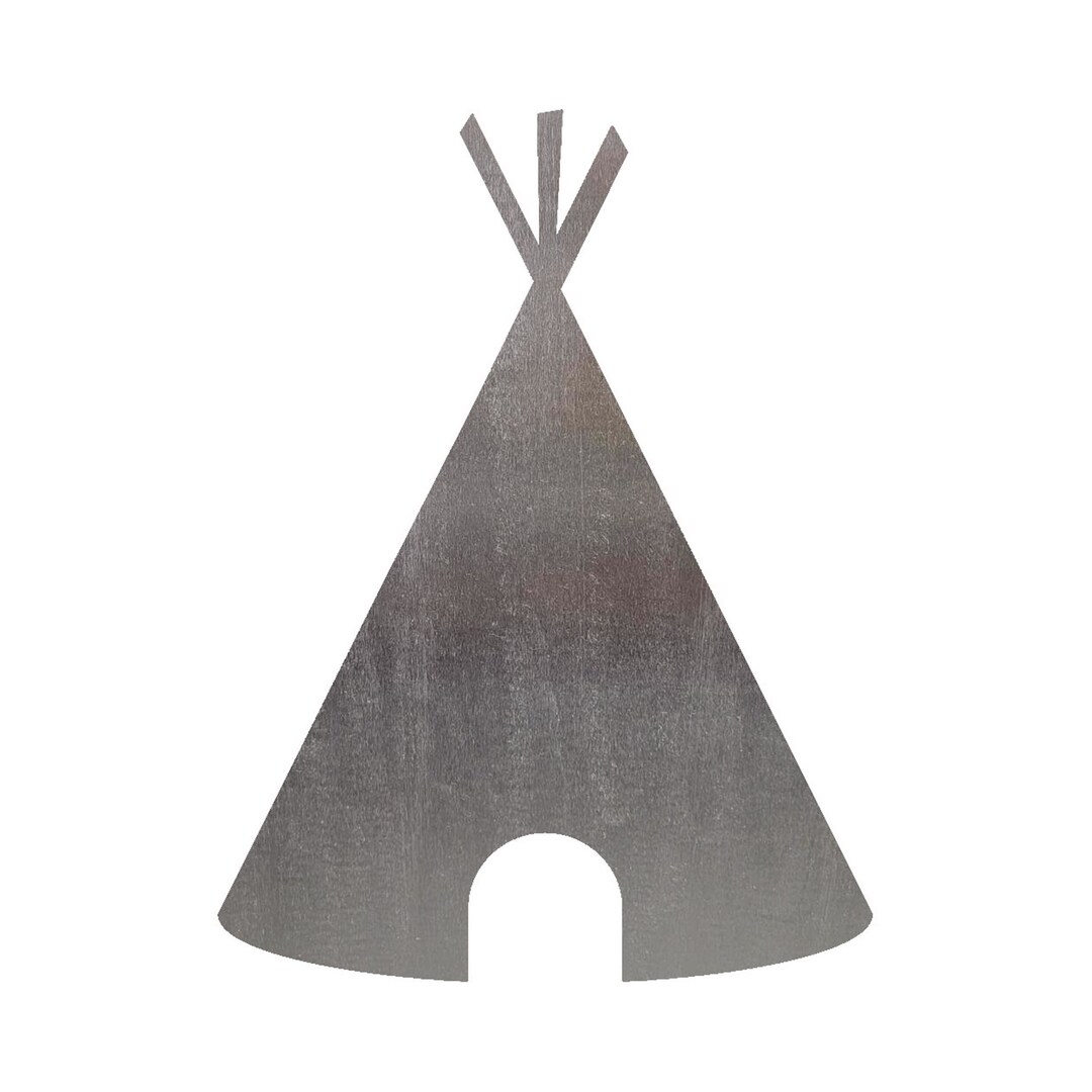 Teepee Steel Cut Out Shape Metal Art Decoration Home Decor Craft Supply ...