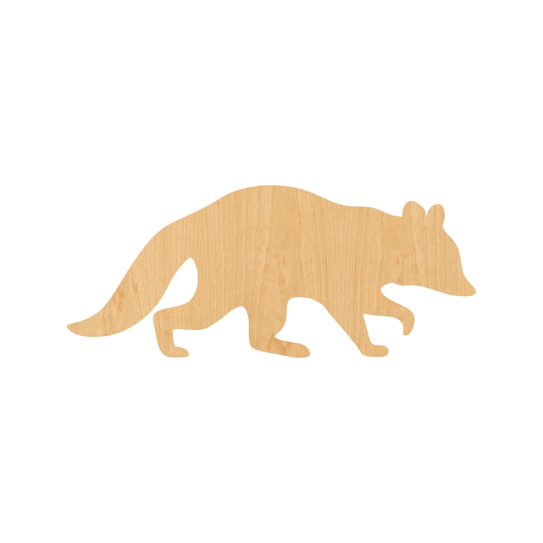 Raccoon Laser Cut Out Wood Shape Craft Supply – Woodcraft Cutout - Etsy