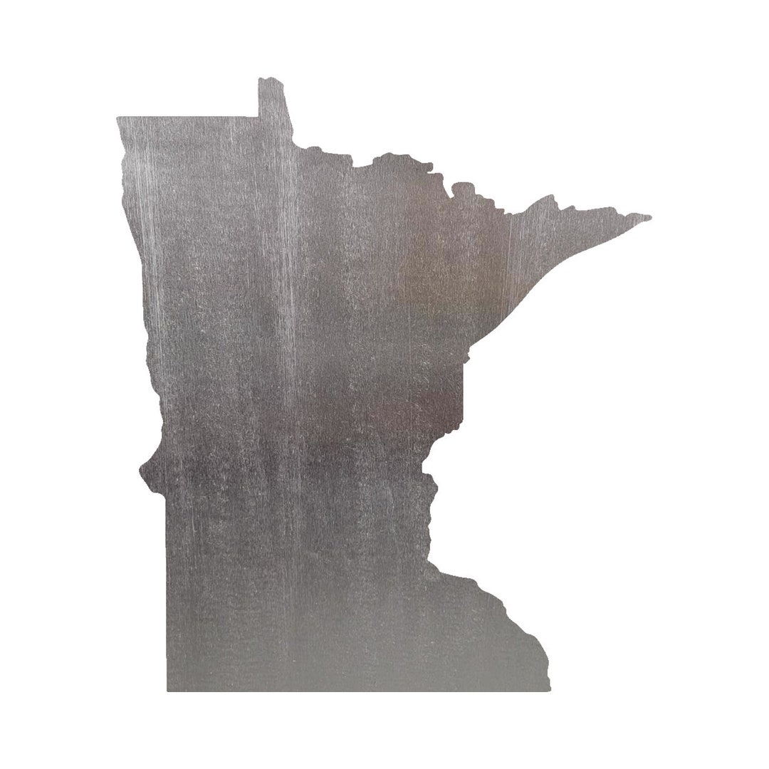 Minnesota Steel Cut Out Shape Metal Art Decoration Home Decor Craft ...