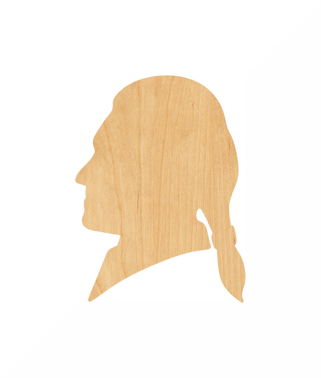 Thomas Jefferson Laser Cut Out Wood Shape Craft Supply - Woodcraft ...