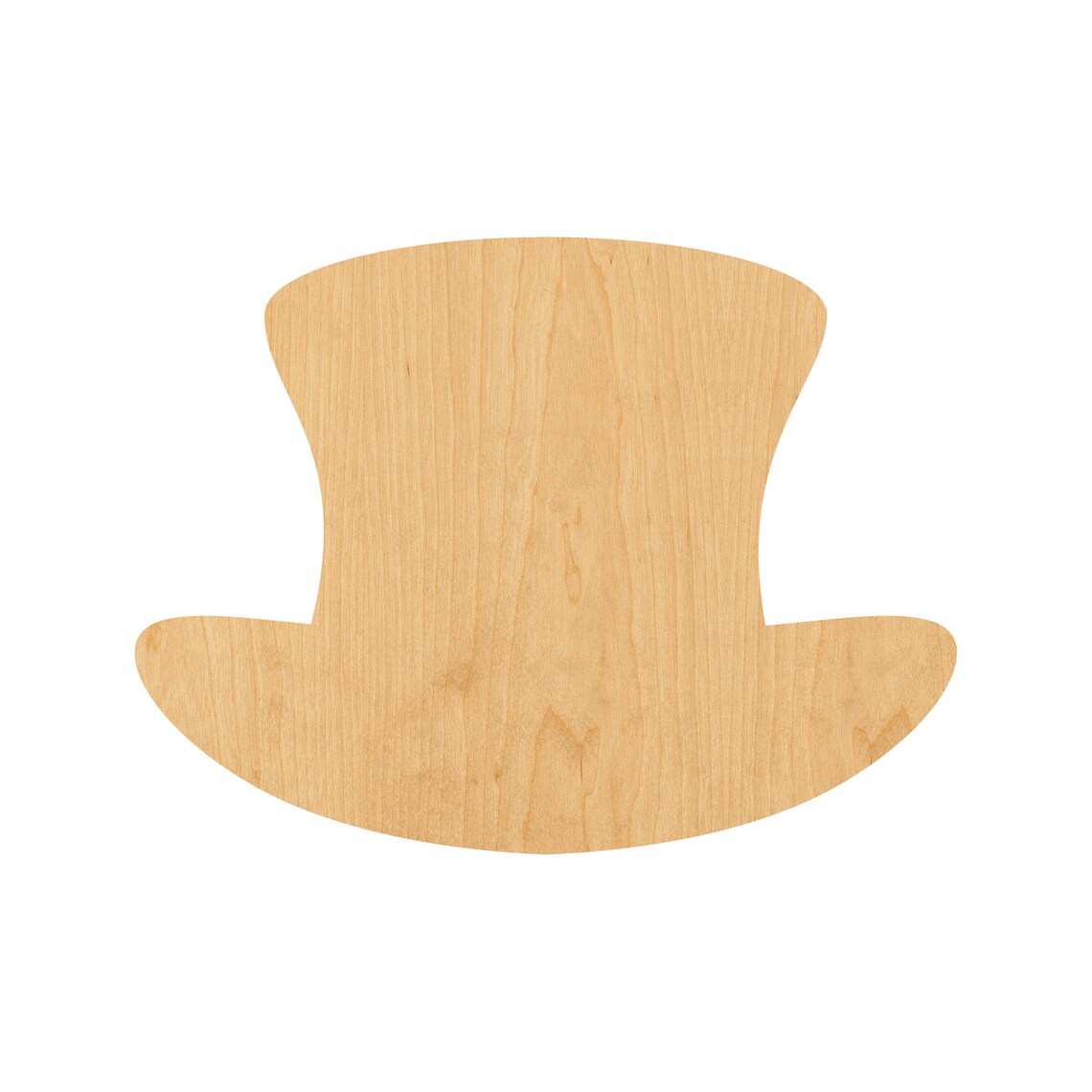 Top Hat 2 Laser Cut Out Wood Shape Craft Supply Woodcraft - Etsy