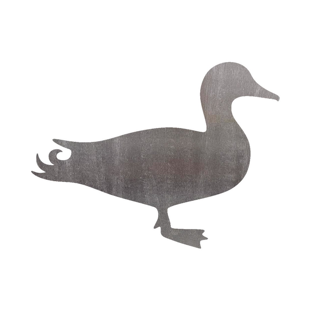 Mallard Duck Steel Cut Out Shape Metal Art Decoration Home Decor Craft ...